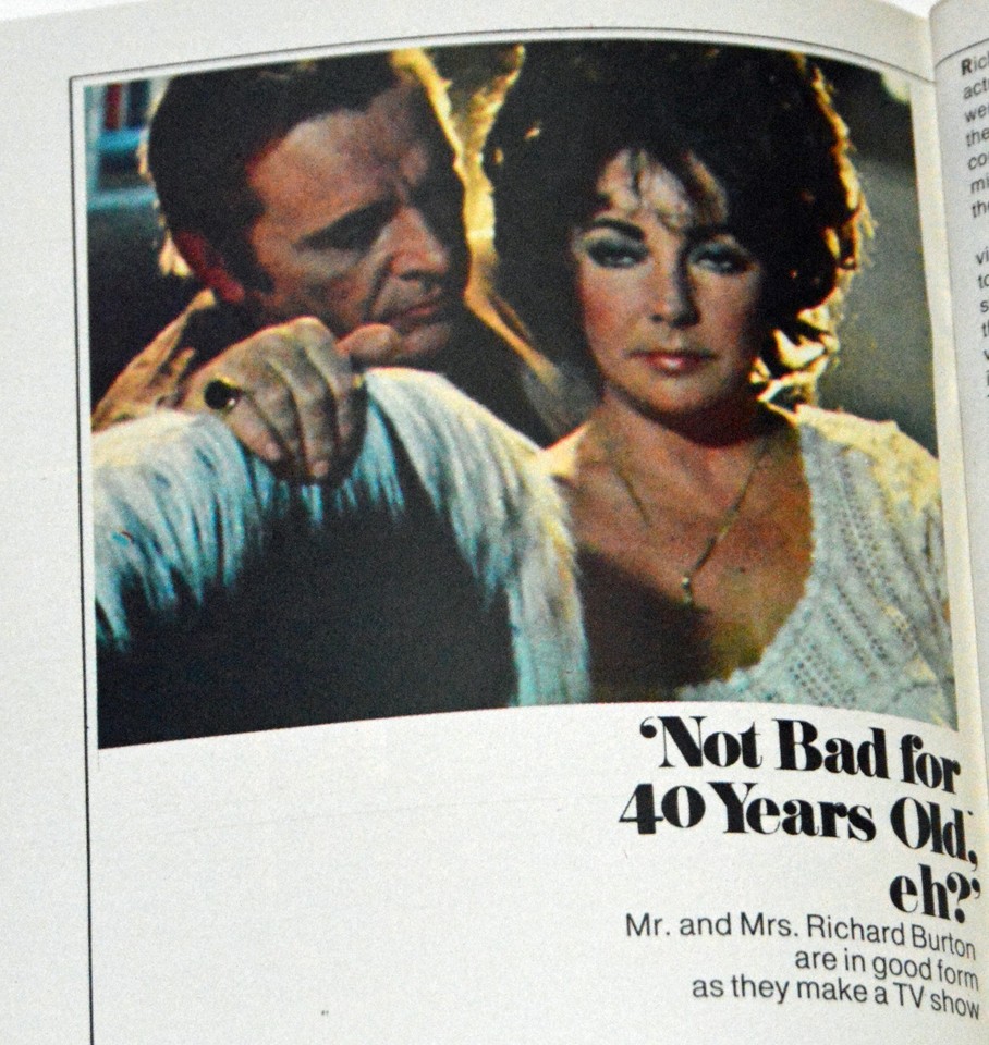 'BILL COSBY' + LIZ & BURTON - Cover by BERNIE FUCHS - 1973 TV Guide - NEAR MINT | eBay