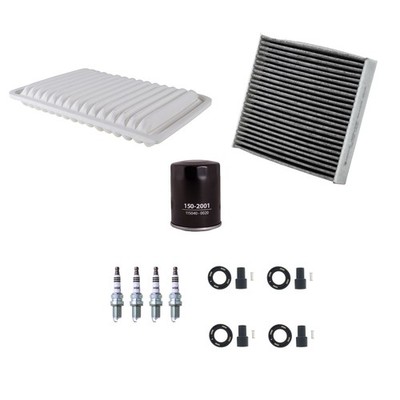 Denso Tune Up Kit NGK 4 Spark Plug & Boots Kit for Camry 2.4 L4 Gas 2AZ ...