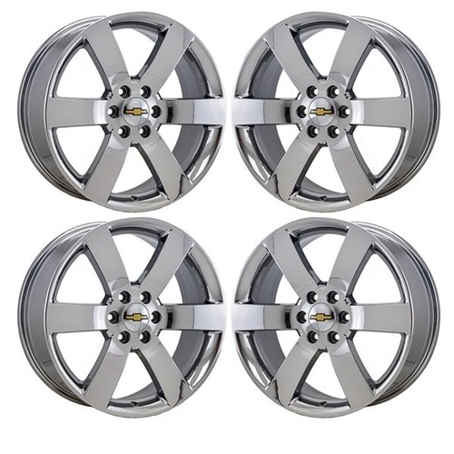 20" CHEVROLET TRAILBLAZER PVD BRIGHT CHROME WHEELS-C RIMS FACTORY OEM ...