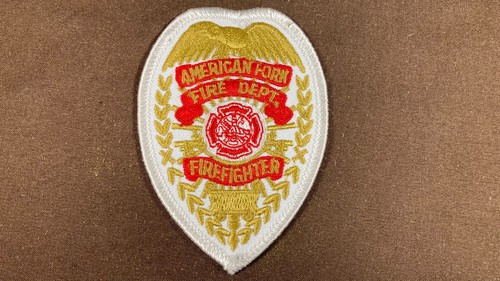 American Fork Utah UT Fire Department Patch Firefighter Vintage | eBay