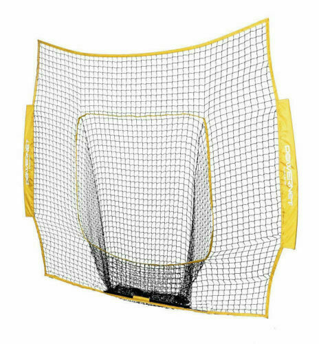 PowerNet Team Color Nets Baseball Softball 7x7 Bow Style Replacement ...
