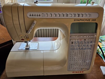 Machine à coudre Singer Symphonie 500 | eBay