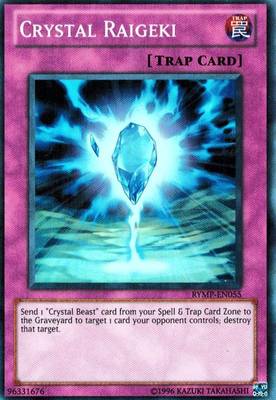 Crystal Raigeki X 3 RYMP-EN055 SUPER HOLO Yugioh | eBay