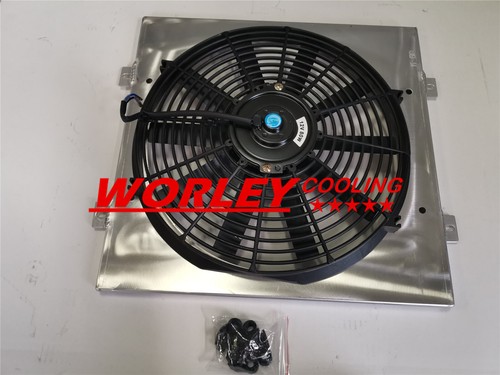ALUMINUM SHROUD + FAN For FORD MUSTANG V8 289 302 WINDSOR 1964-1966 ...