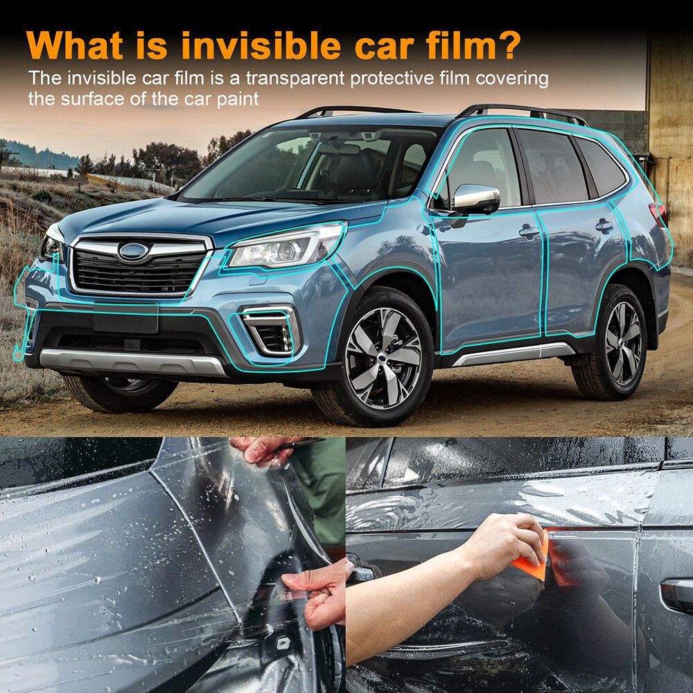 Front Bumper Precut Paint Protection Film PPF TPU For Subaru Forester ...