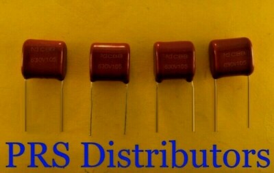 Metallized Film Capacitor 684J 630V 680nF 0.68uF Polyester Capacitor 4 ...