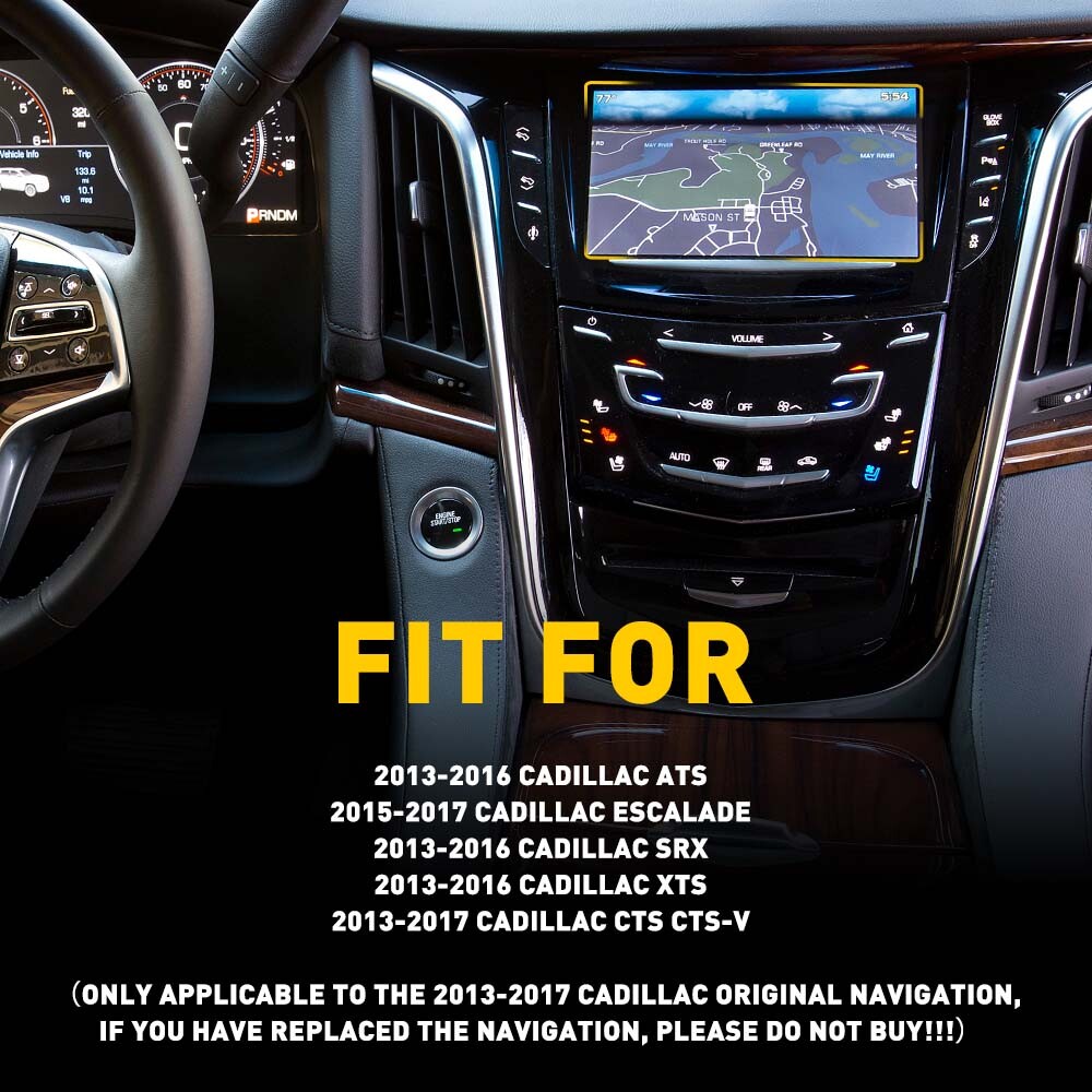 TOUCH SCREEN for CADILLAC CTS V ATS SRX XTS CUE RADIO INFO DISPLAY 2013 ...