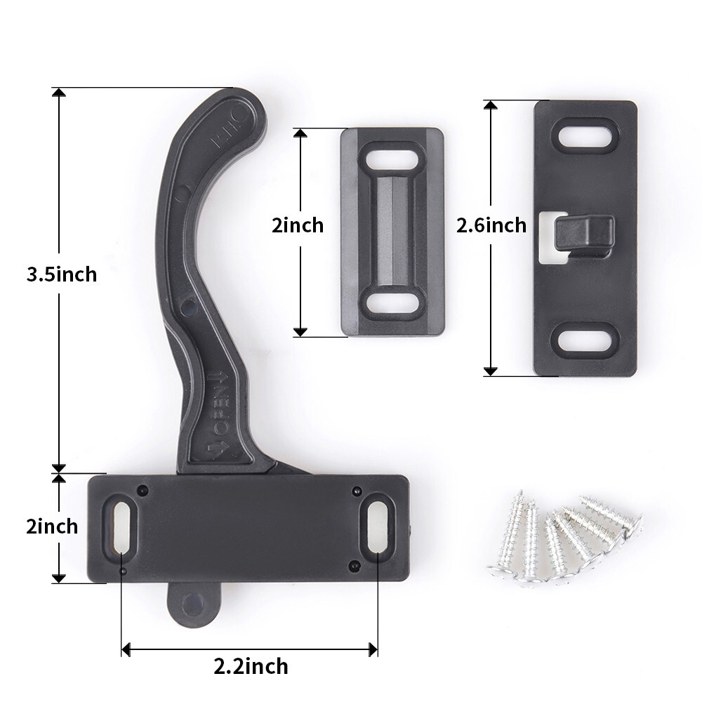 Universal RV Camper Screen Door Latch Handle Kit Travel Trailer | eBay