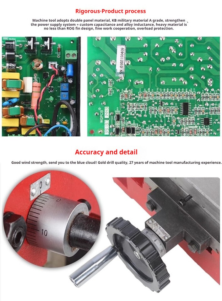 Desktop Mini Drilling and Milling Machine Small Drilling and Milling ...