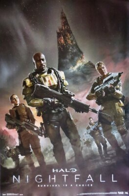 Halo-Nightfall video game- Key Art - Poster-Laminated Available-85cm x ...