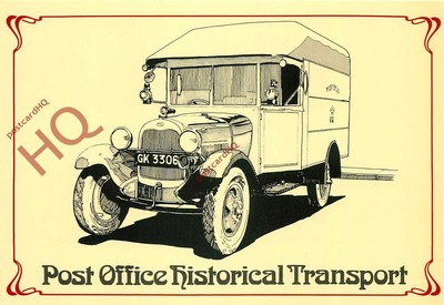 Picture Postcard::POST OFFICE HISTORICAL TRANSPORT, FORD AA VAN | eBay UK