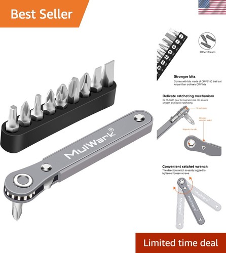 Low Profile Pocket Screwdriver Set with Lifetime Warranty - Compact ...