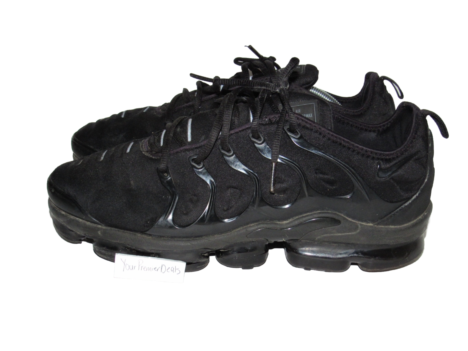 Nike Air Max Vapormax Plus Triple Black 924453-004 Me… - Gem