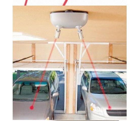 2020 Automatic Garage Laser Parking System Motion Sensor Two Car Guide ...