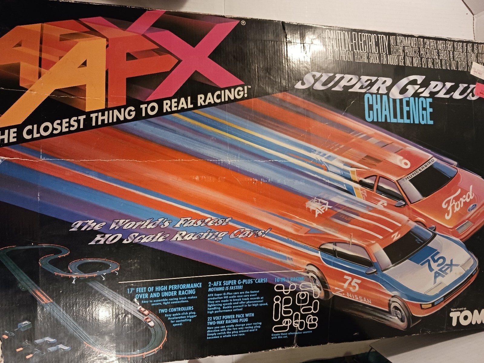 TOMY/AFX/AURORA SUPER G PLUS CHALLENGE SET W NISSAN Z TYCO LIFELIKE | eBay