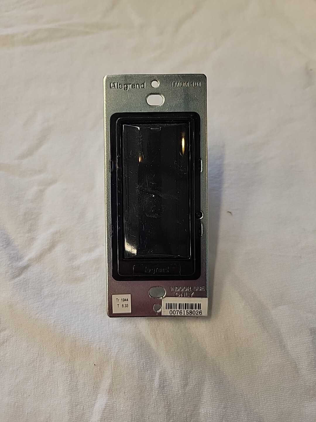 LMDM-101-W WattStopper DLM Dimming Wall Switch, 1-Button w/ Infrared ...