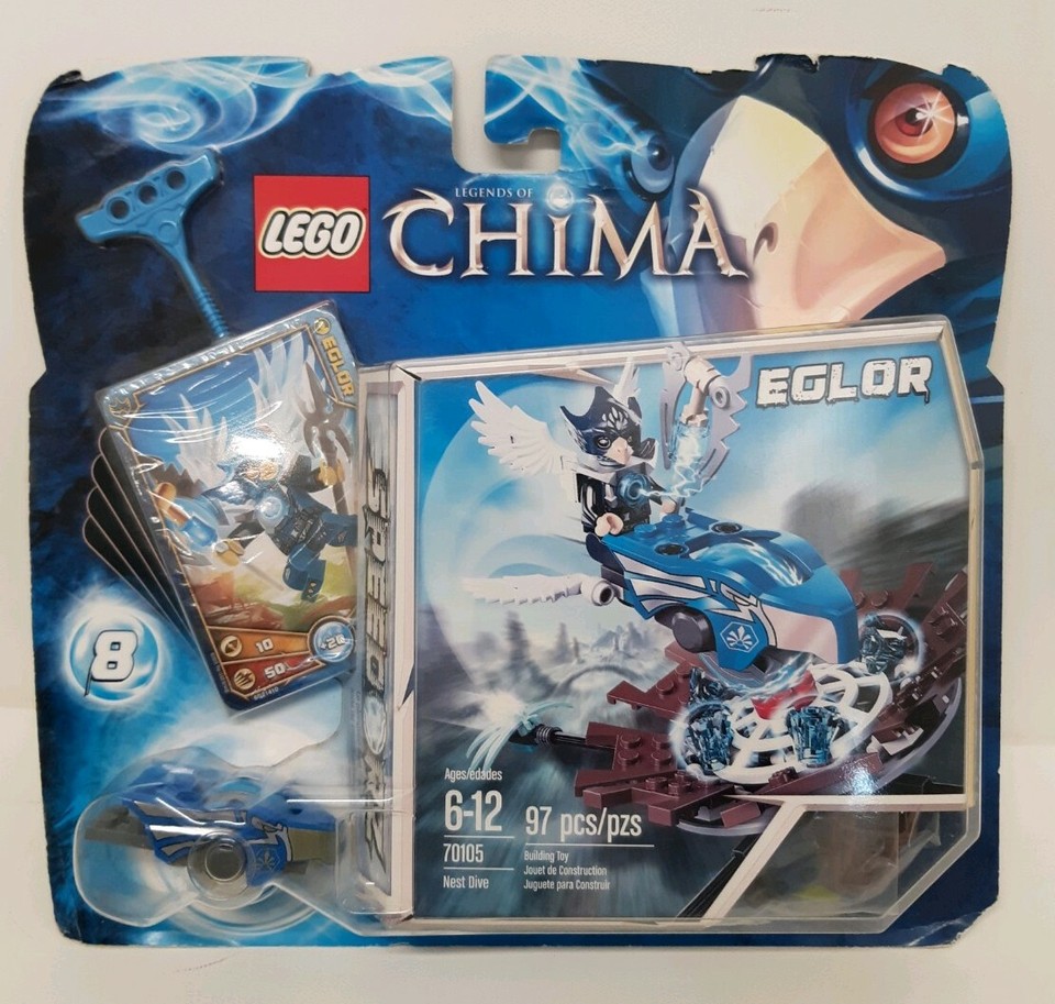 LEGO Block Set Eglor Nest Dive Legend Chima Building Toy 97p Fun ...