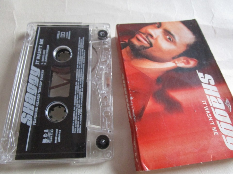 Shaggy Featuring Ricardo "Rik Rok" Ducent It Wasn't Me MCA Tape ...