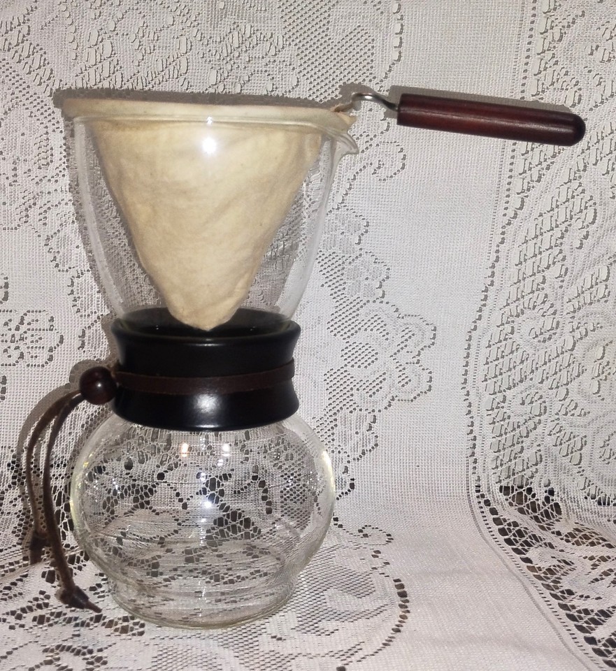 HARIO DRIP POT POUR OVER WOODNECK COFFEE MAKER | eBay