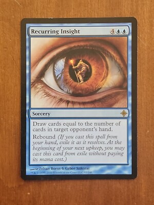 MTG Recurring Insight Rise of the Eldrazi 082/248 Regular Rare | eBay