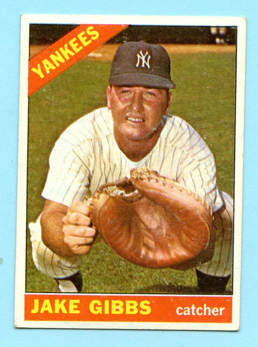 1966 Topps # 117 Jake Gibbs -- Yankees -- Box 118-422 | eBay