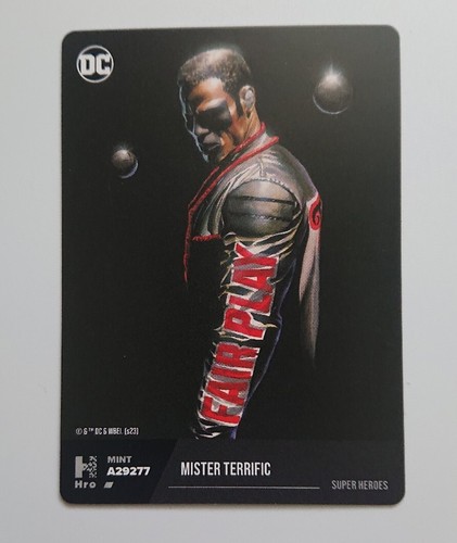 2023 DC H ro Multiverse Chapter 3 Card - Super Heroes - Mister Terrific ...