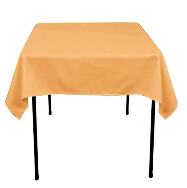 10 pack 60"x 60" Square Overlay Tablecloth 100% polyester Wholesale ...