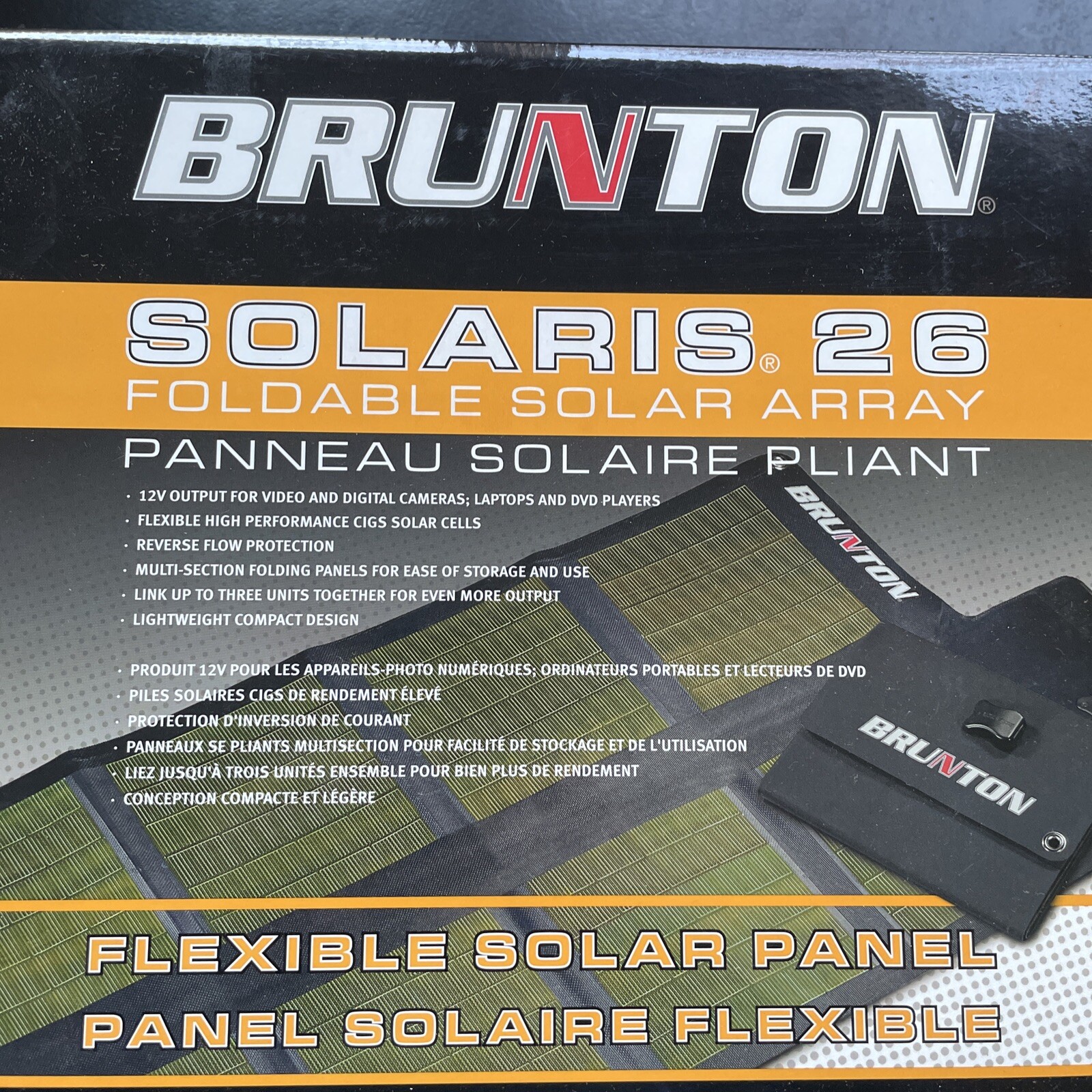 Brunton Solar Panel 26 Watt Foldable - F-solaris26 for sale online | eBay