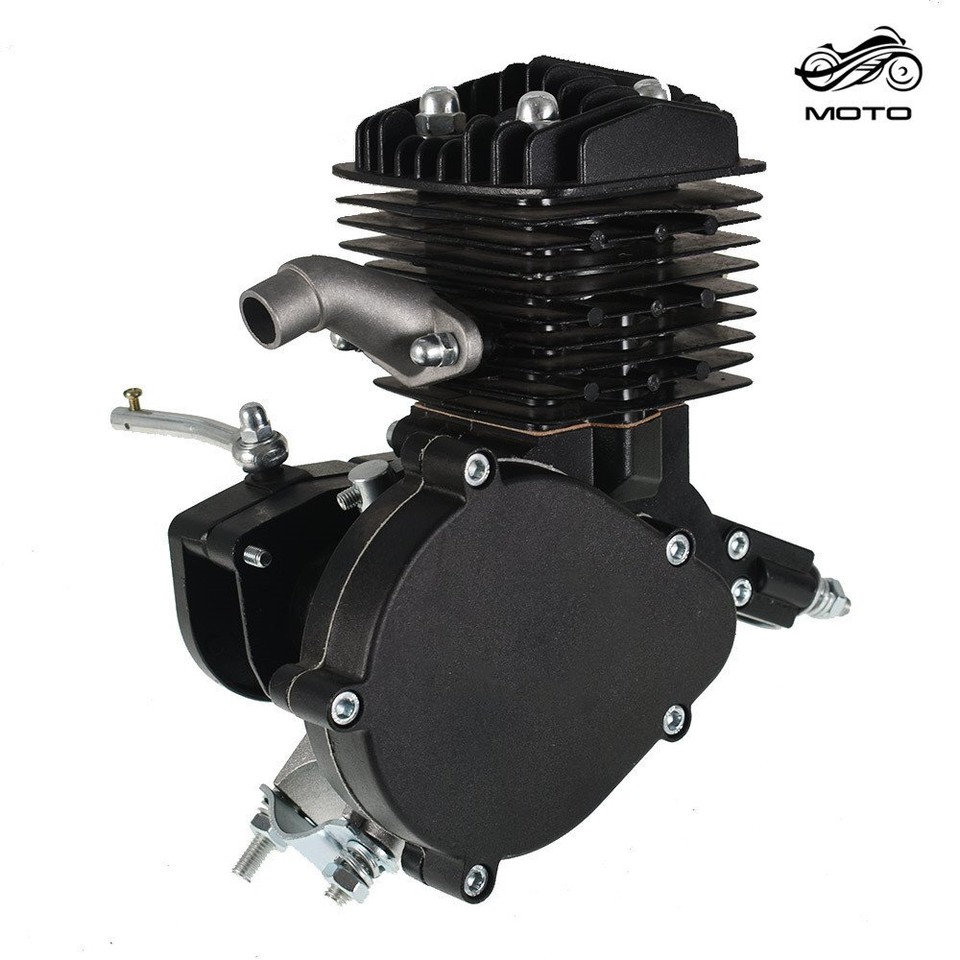 2 Stroke 80cc Bike Bicycle Motorized Petrol Gas Motor Engine Kit Full ...