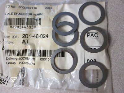 NOS Ski Doo Snowmobile Shims MX Z 440 FORMULA TOURING SKANDIC 420244585 ...