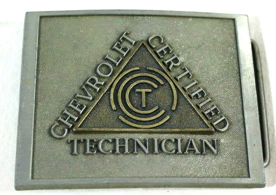 Chevrolet Chevy Certified Technician RJ Roberts Belt Buckle | eBay