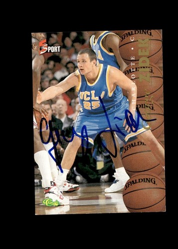 George Zidek 1995 Classic 5 Sport UCLA Authentic Autographed Card | eBay
