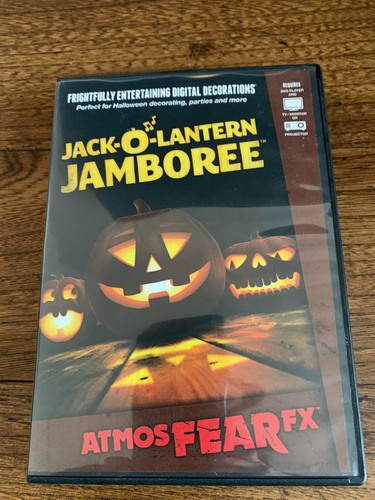 Atmos Fear FX Jack-O'-Lantern Jamboree DVD Halloween Decor Haunted ...
