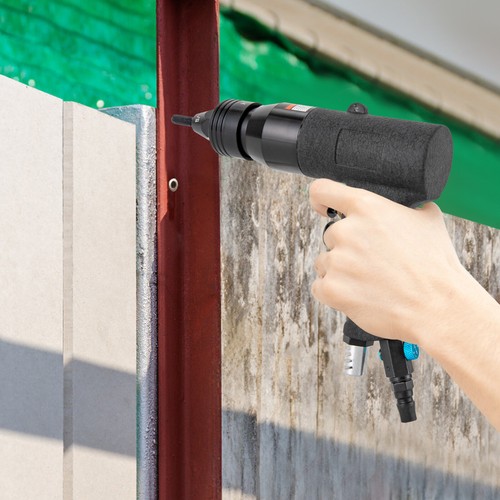 Pneumatic Rivnut Setting Gun Rivet Nut Gun w/10-24", 1/4", 5/16", 3/8 ...