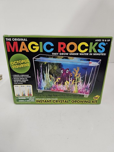 The Original Magic Rocks. Crystal Growing Kit. Ship Wreck Scene. Scuba ...