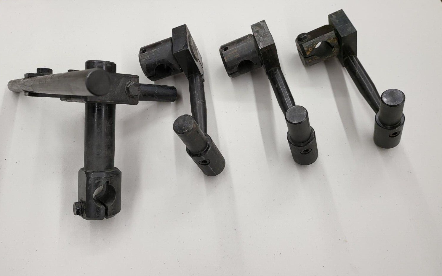 Amada Front Arm Support Brackets Lot of 4 (3 Normal 1 Extended Arm ...