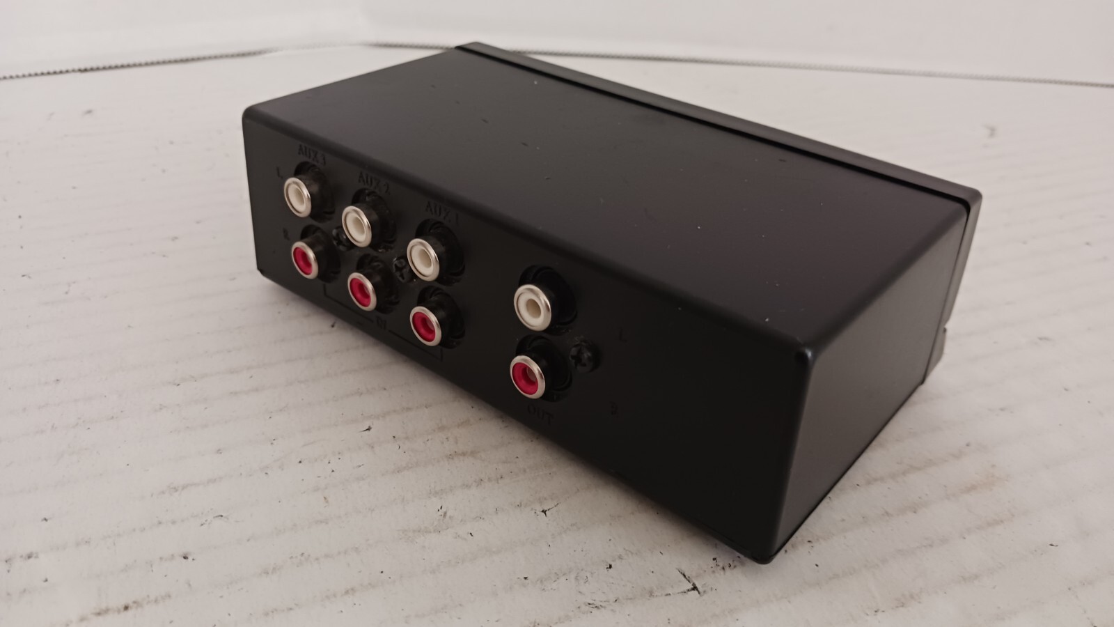 Radio Shack Realistic Stereo Audio Selector Cat No 42-2110 3 Device RCA ...