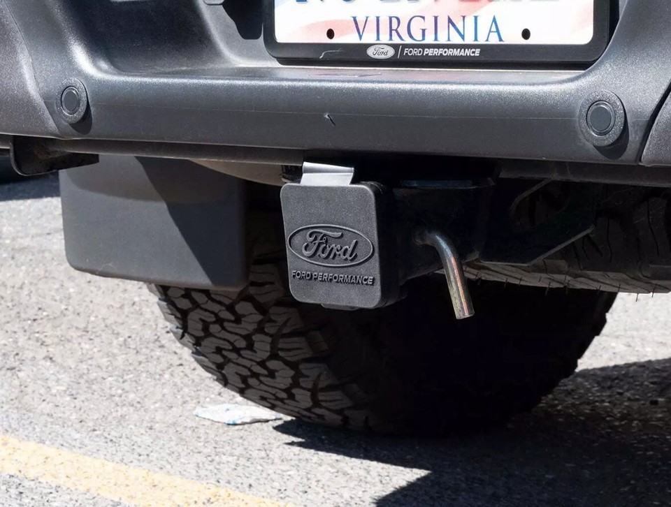 F150 Bronco Raptor Ford Performance Rubber 2" Trailer Hitch Receiver ...