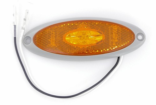 Jokon LED Seitenmarkierungsleuchte SMLR 2010 orange Gehäuse in grau für ...