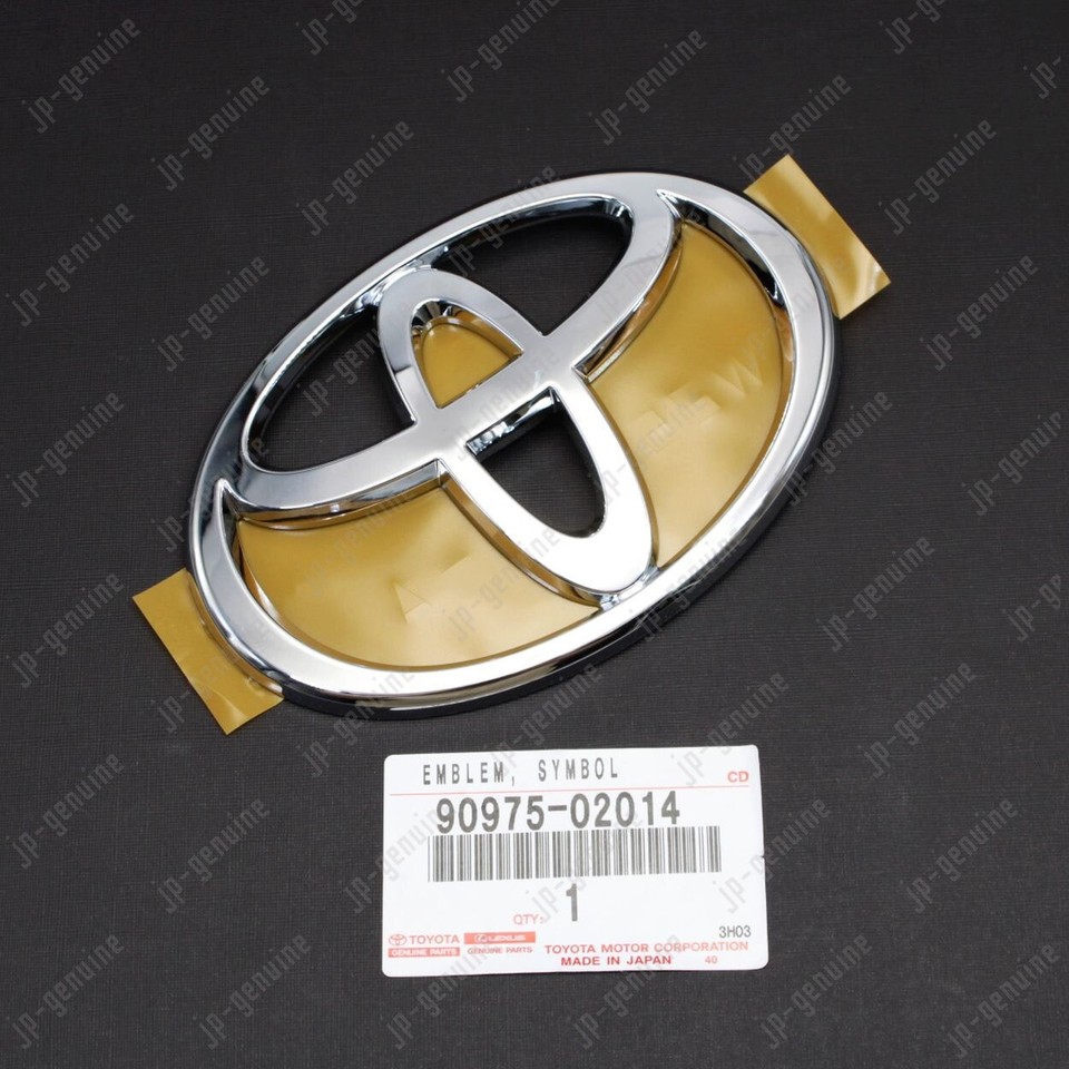 OEM Genuine TOYOTA Highlander 2001 - 2003 Front Chrome Emblem Ornament ...