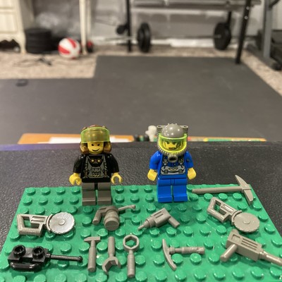 LEGO Rock Raiders Jet Axel Tools Minifigures 4930 4940 4950 4980 4990 ...