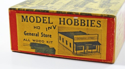 Model Hobbies HO Scale General Store, Wood Kit, NOS in Collectable Box ...