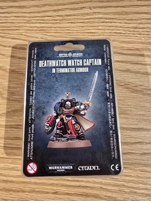 40K Deathwatch Watch Captain In Terminator Armor Space Marine Imperial ...