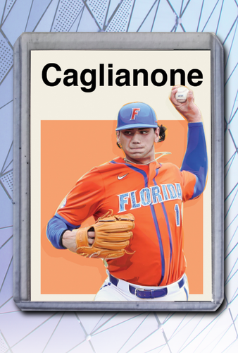 Jac Caglianone Artist Signed Baseball Art Card 3/10 | eBay