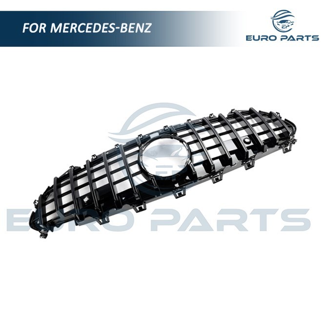 For Mercedes Benz CLS Class W257 2019-2022 GTR Style black Front Grille ...