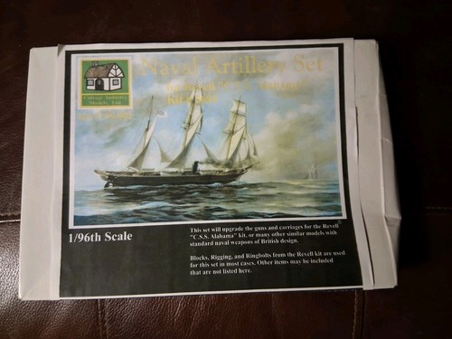 Vintage Naval Artillery Set For Revell Alabama Model Kit | eBay