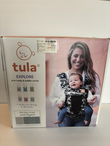 Tula Explore Baby Carrier Explore Pattern Coast Beyond Style Color Blue ...