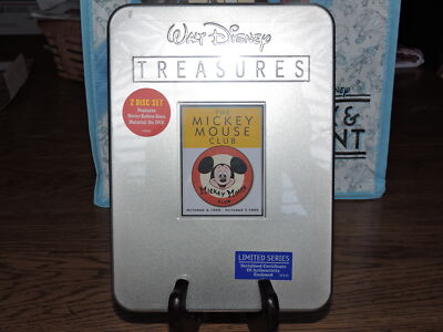 WALT DISNEY TREASURY DVD - THE MICKEY MOUSE CLUB - COLLECTIBLE TIN ...