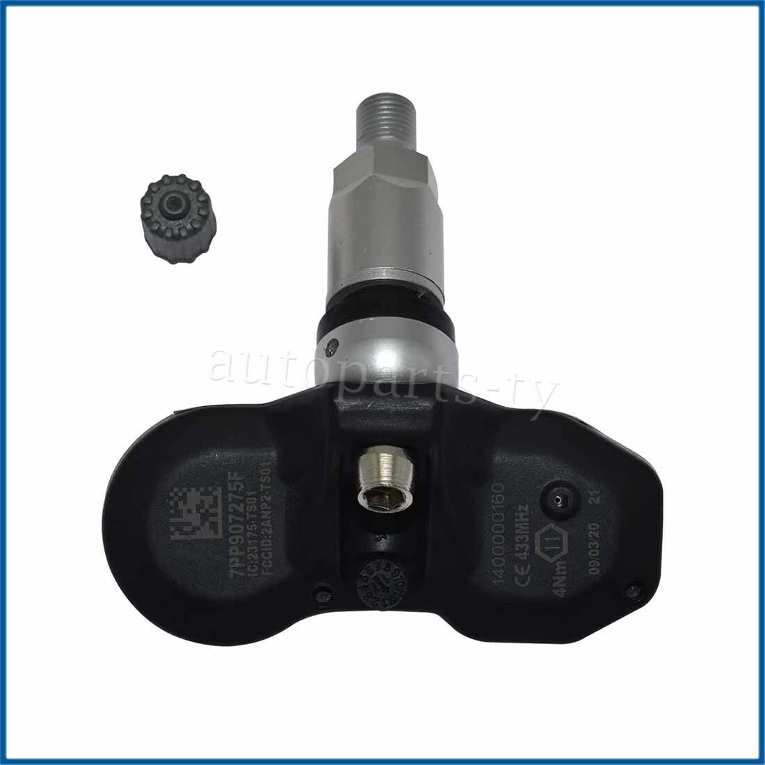 4 TPMS Tire Pressure Sensor 7PP907275F 433MHz For Audi A4 A6 A8 Q7 R8 ...