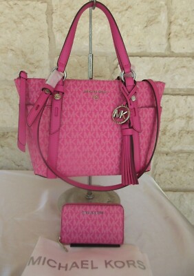 Michael Kors Sullivan Signature Logo X-body/Tote/Handbag Bag OR Bag ...